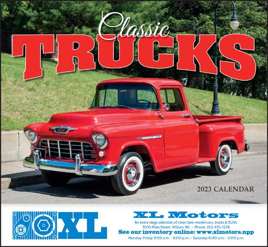 Classic Trucks Appointment Calendar - Stapled | Koozie Group