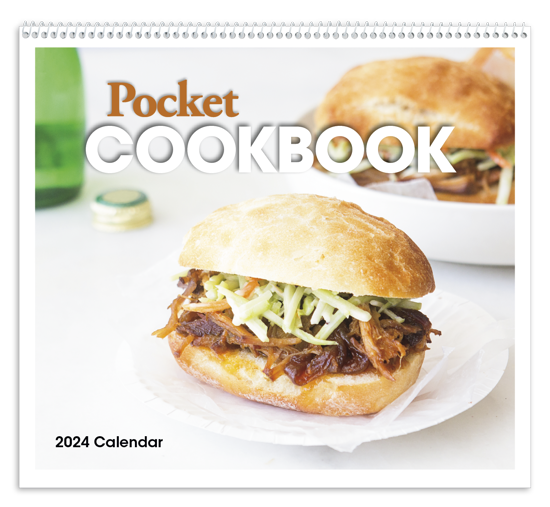 Pocket Cookbook Calendar | Koozie Group