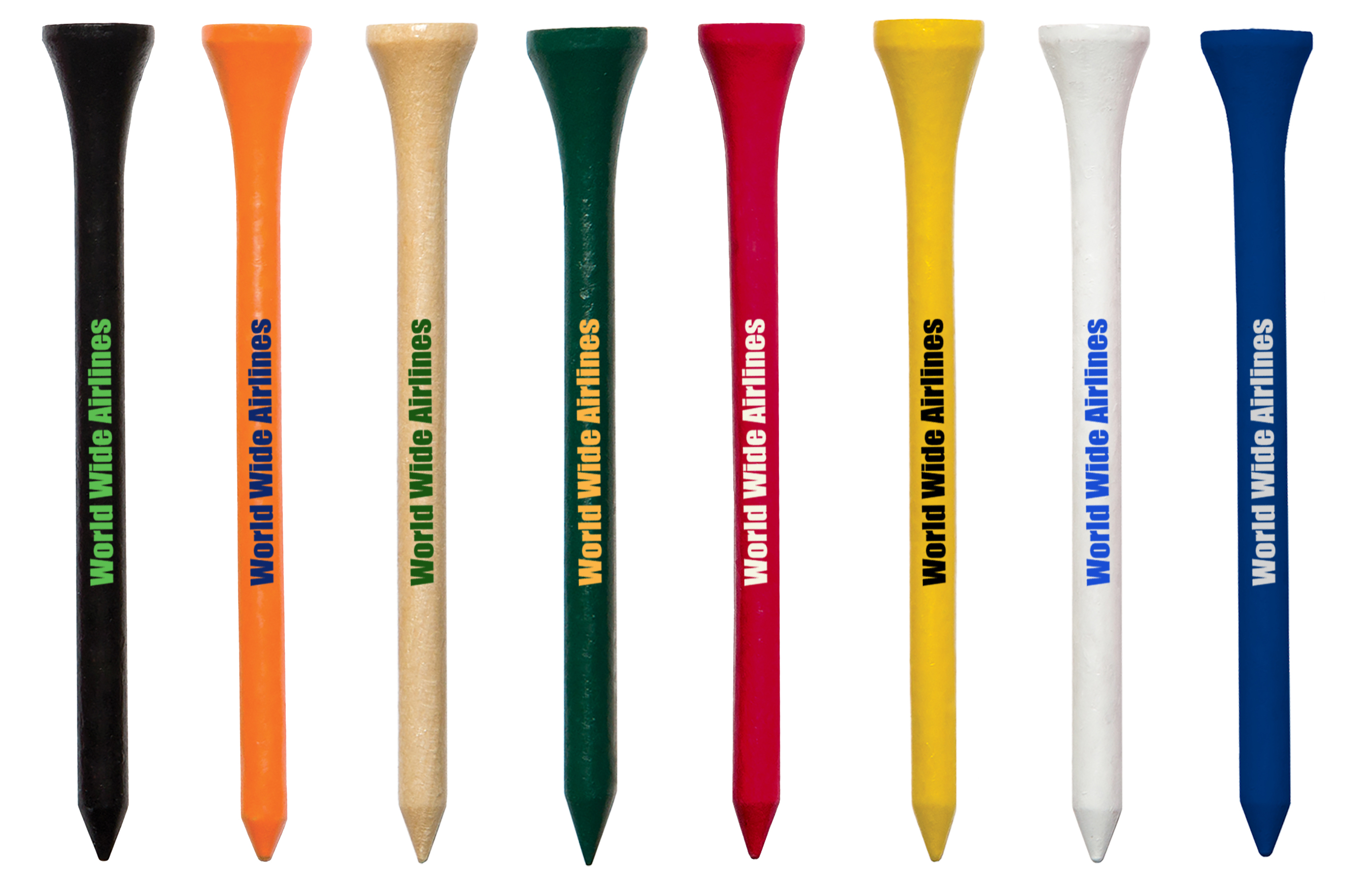 4-1 Golf Tee Packet - 3-1/4" Tee | Koozie Group